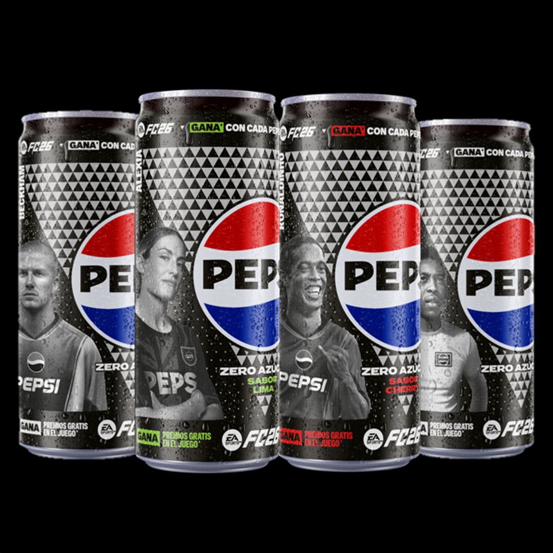 Latas de Pepsi en asocio con EA Sports FC™ 26 hacen que se refresquen ...