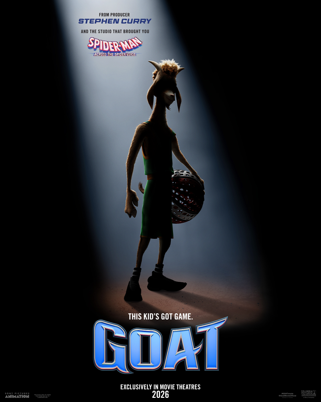 GOAT la película que está en salas en el 2026 es la nueva apuesta de ...